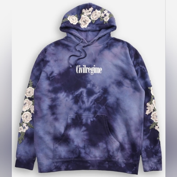 Civil Regime Darc Sport | Shirts | Civil Regime White Roses Hoodie ...